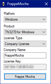 GitHub - Neo-Desktop/FrappeMocha: Generates keys for an aptly named ...